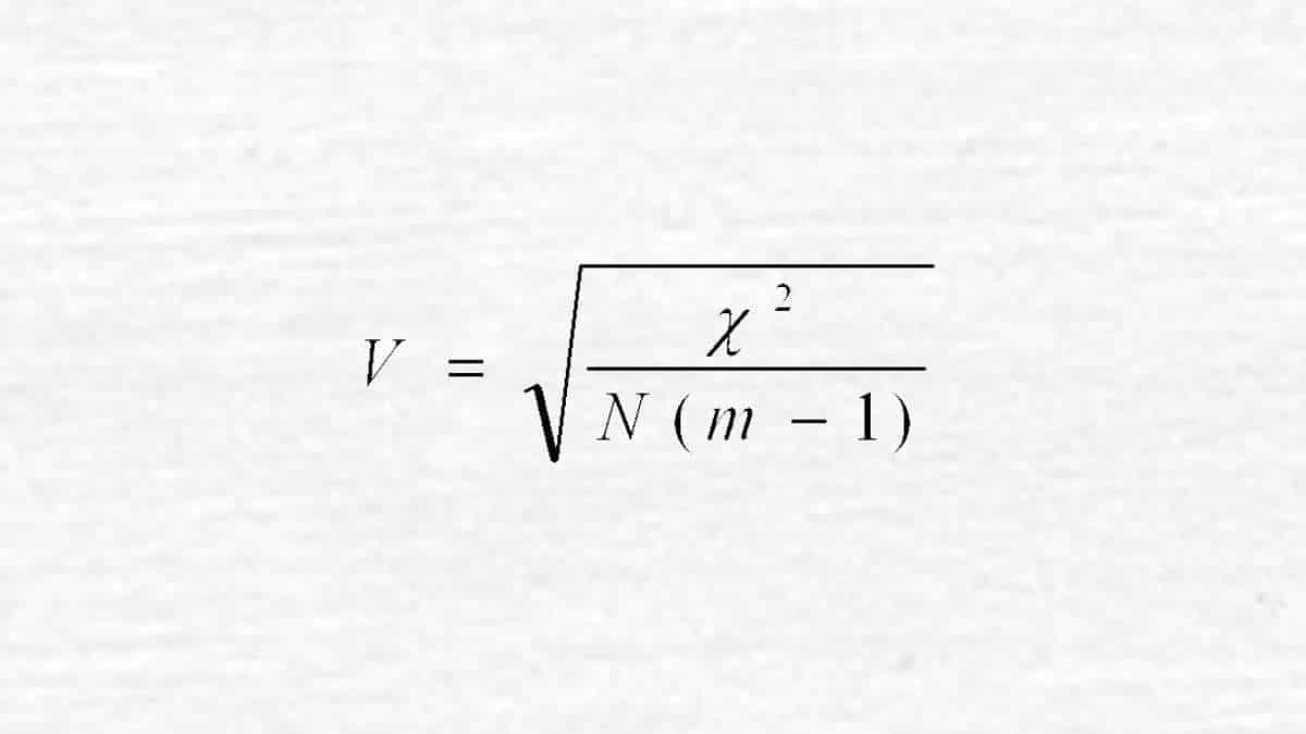 Che cos'è l'indice V di Cramer in Statistica e come si può calcolare