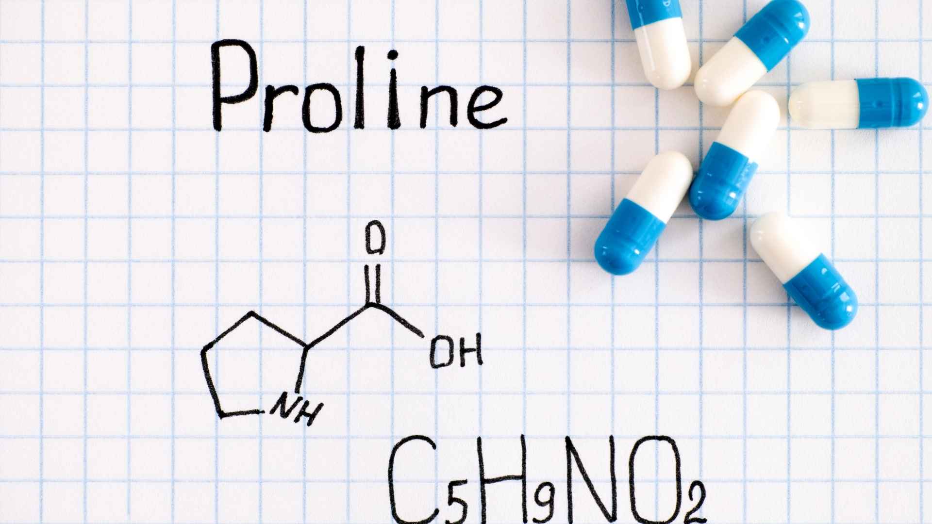 La struttura della prolina e la sua funzione biologica nel collagene
